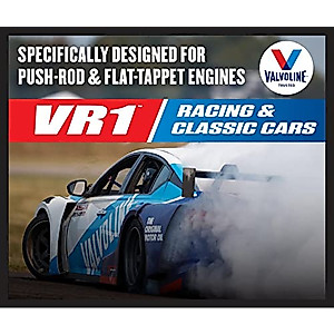 Valvoline VR1 Racing SAE 20W-50 Motor Oil 1 QT, Case of 6