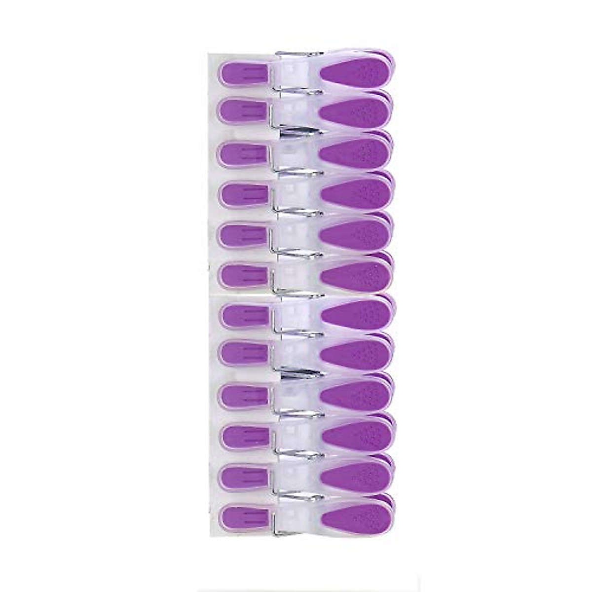 Woolite Soft Grip Clothespins | Lightweight | Super Strong | Ergonomic Design | Rust Resistant | Laundry Accessories | Assorted