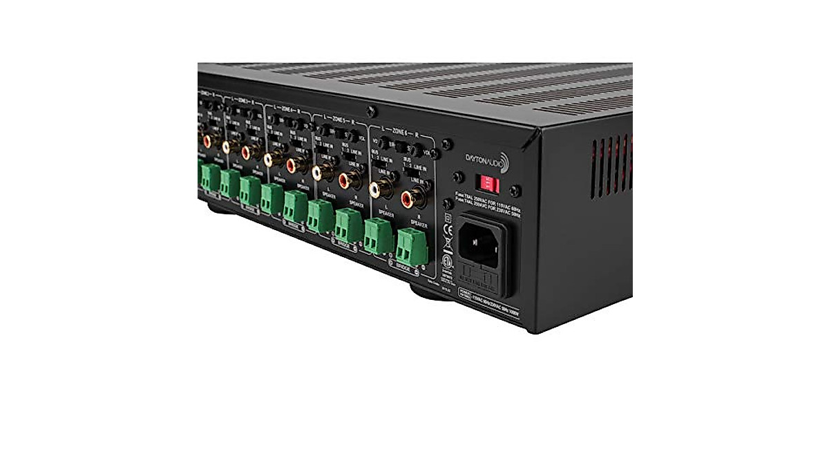 Dayton Audio MA1240a: 12 Channel Amplifier for Optimal Sound