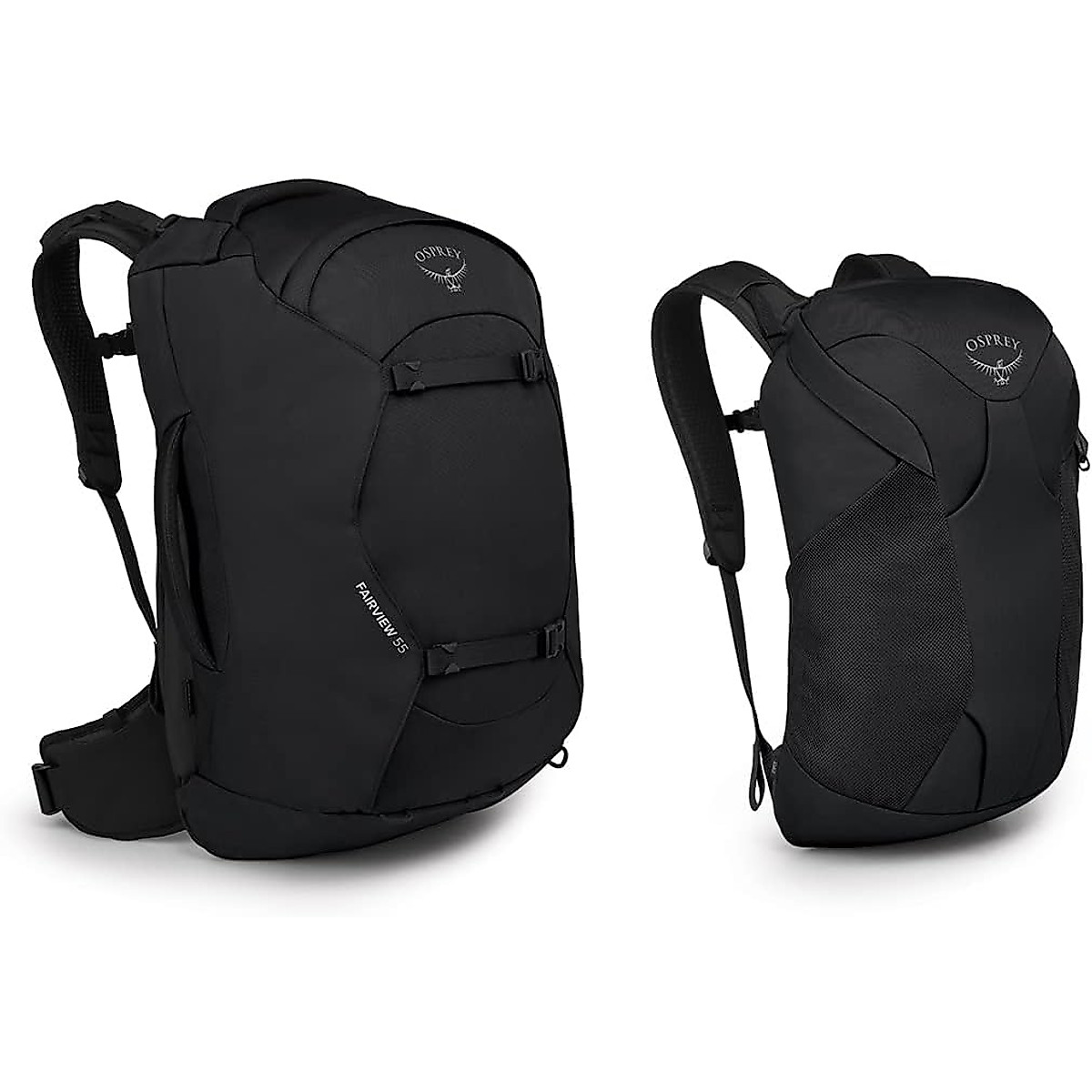 Osprey Fairview 55 Women's Travel Backpack, Black