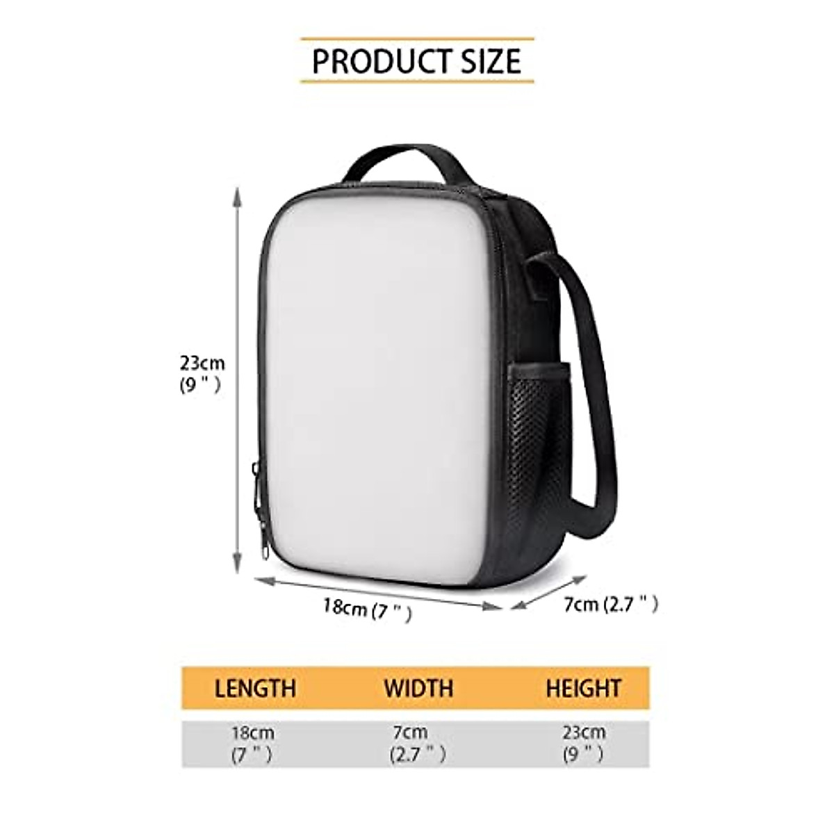 PZZ BEACH Cute Corgi Kids School Backpack Set Thermal Lunch Pouch Bag Pencil Case Durable Bookbag Stationery 3 Pieces