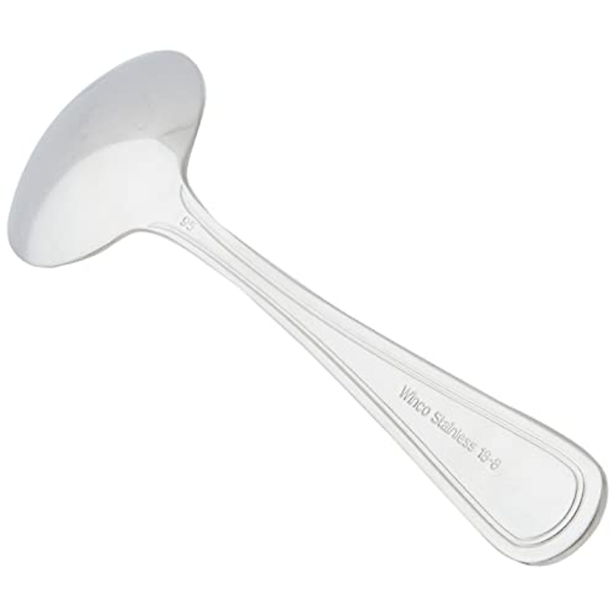 Winco Shangarila 12-Piece Bouillon Spoon Set, 18-8 Stainless Steel