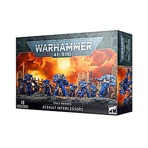 Warhammer 40k - Space Marine Primaris Intercessors d'Assaut includes Toy