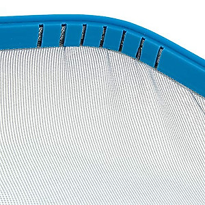U.S. Pool Supply Professional Heavy Duty Large 15" Swimming Pool Leaf Skimmer Net - Strong Aluminum Frame for Faster Cleaning & Easier Debris Pickup and Removal