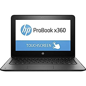HP ProBook X360 11-G2 Touchscreen Notebook 11.6" HD Intel:M3-7Y30/CM3, 1.00GULV, 8GB RAM, 128GB SSD , Windows Pro-64 Bit -6FD79U8#ABA (Renewed)