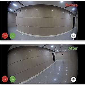 OLAlKE Waterproof Adiustable Angle Mountfor Ring Doorbell Pro/Pro2/Wired, Compatible with Blink&Nest Doorbell, Expand View Area (30 to 60 Degree), Wedge Comer Kit Rain Shield/Anti-Glare, Black