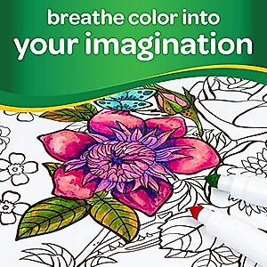 Crayola Super Tips Marker Set (100 Count), Washable Markers, Kids Gifts for Girls & Boys