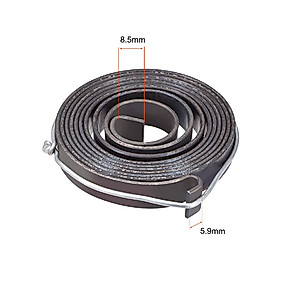 uxcell Drill Press Spring Drill Press Quill Feed Return Coil Spring Assembly Spring Steel Chemical Blackening Finish 1540mm Expand Long 58 X 10 X 1.6mm