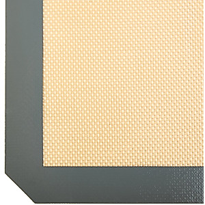 Amazon Basics Silicone, Non-Stick, Food Safe Baking Mat - Pack of 2