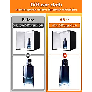 STN Photo Light Box 16"x16" 160LEDs Folding Light Box Photography CRI ≥97 Photo Studio Light Box with 6 Kinds Double- Sided Color Backgrounds and Diffuser for Jewelry and Small Products