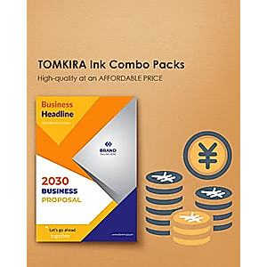 TOMKIRA PGI-270XL CLI-271XL 5 Color Value Pack Compatible with Canon Ink Cartridges 270 XL and 271 Combo High Yield to Use PIXMA MG6821 MG7720 TS9020 TS6020 MG6820 MG5720 (PGBK/C/M/Y/K)