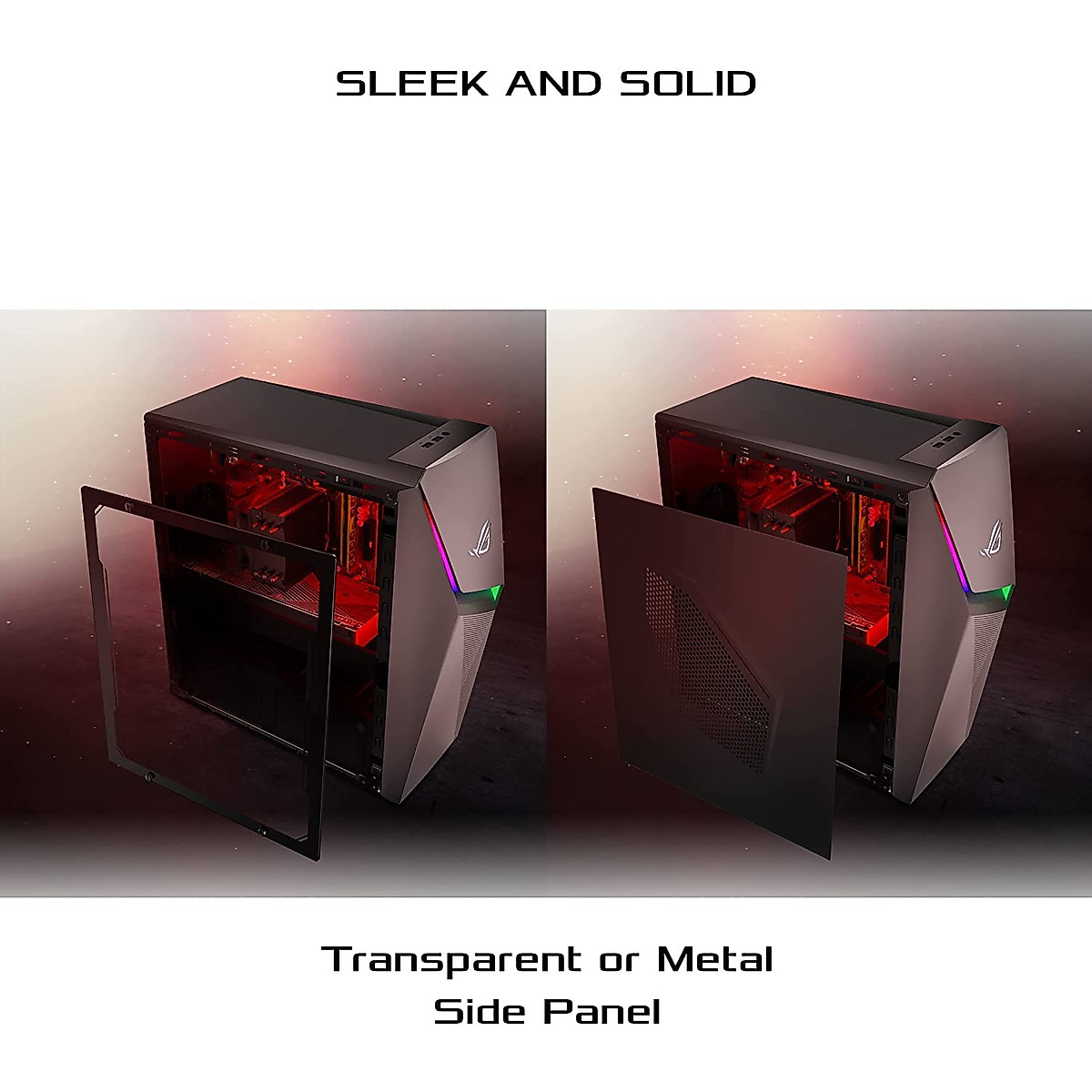 ROG Huracan G21 Compact Gaming Desktop, Unlocked Intel Core i7-9700K Processor, NVIDIA GeForce RTX 2060, 16GB 2666Mhz RAM, 512GB PCIe SSD + 1TB HDD, Wi-Fi 5, G21CX-UB763