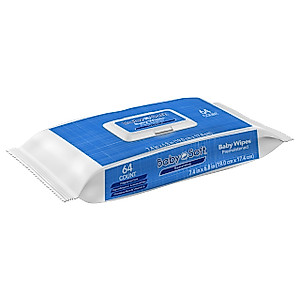 Baby Wipes, Baby Soft Sensitive 8 Flip top packs (512 Wipes Total).