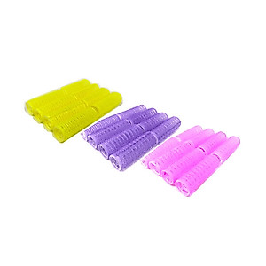 24pc x 3/4" Diameter Self Grip Hair Rollers Pro Salon Hairdressing Curlers Small
