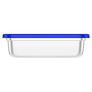 Ziploc Container with One Press Seal, Large Rectangle, 2 ct