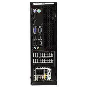 Dell Optiplex 9020 Small Desktop Computer (SFF) | Quad Core Intel i5 (3.20GHz) | 16GB DDR3 RAM | 512GB SSD Solid State | Windows 10 Pro | 24in Monitor | RGB Mouse + Keyboard, Black (Renewed)