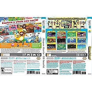 Wii U Deluxe Set 32GB White Limited Edition with Super Mario 3D World and Nintendo Land (Renewed)