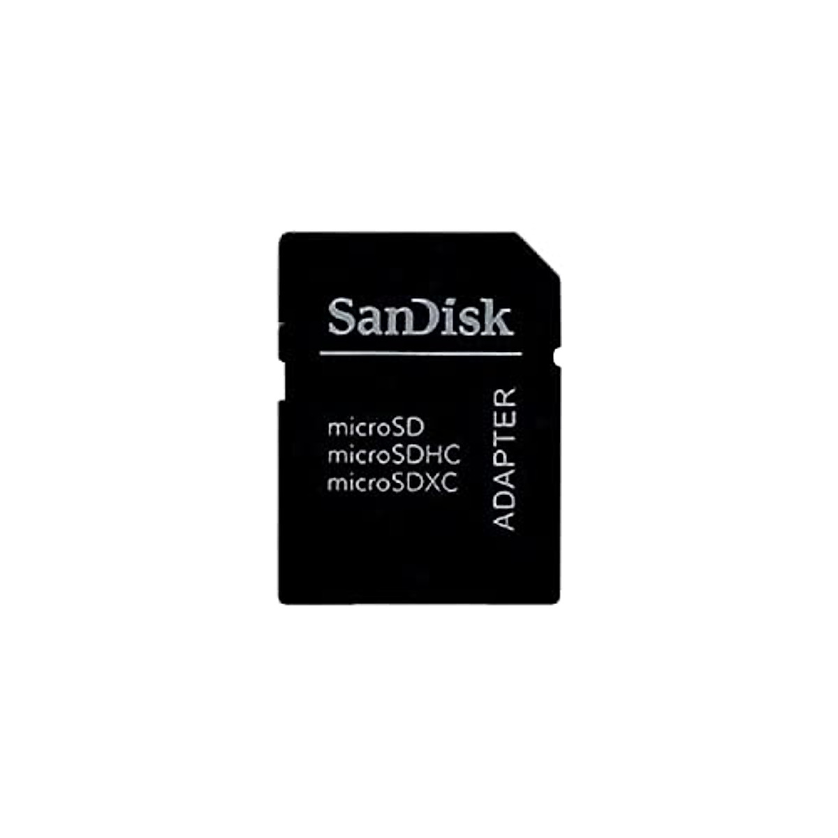 SanDisk MicroSD to SD Memory Card Adapter , Black