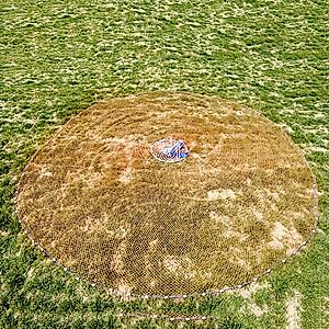 BBGS High Strength Fly Cast Net, Fly Cast Net Fishing Tools, Hand Throw Cast Net, 360cm Fishing Casting Net, for Fishermen Fishing (Size : 6m)