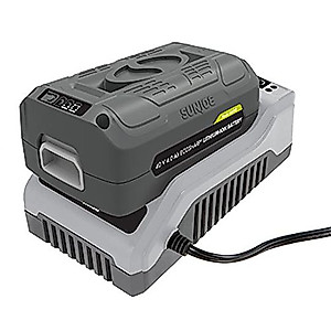 Snow Joe + Sun Joe iCHRG40 EcoSharp Lithium-Ion Battery Charger | 40 Volt , Gray
