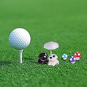 KUUQA 78 Pieces Fairy Garden Accessories,Fairy Garden Animals,Micro Landscape Ornaments,Miniature Ornaments Kit,Dollhouse Decoration,Garden DIY Kit