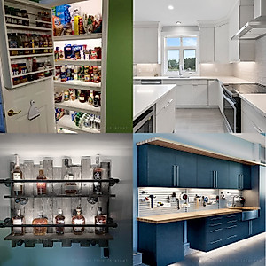 TORCHSTAR LED Safe Lighting Kit, (6) 12 Inch Linkable Light Bars + Motion Sensor + UL Power Adapter, 900LM, Input 100-240V, for Under Cabinet Gun Safe Locker Closet Showcase, 5000K Daylight