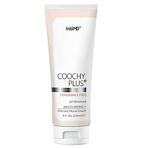 IntiMD Coochy Plus HydroLock Moisturizing + 3-Steps Kit Intimate Shave Gift Set: Nouria Pre-Shave Elixir Oil + Coochy Plus Shave Cream Fragrance Free and Coochy Plus After Shave Protection Mist