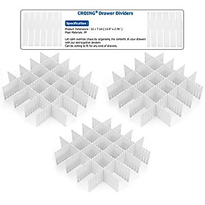 Croing Drawer Dividers (24 pcs)