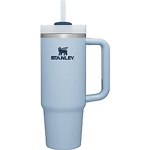 Stanley 30 oz Quencher Chambray/Blue with Straw - H2.0 Flowstate™ Tumbler