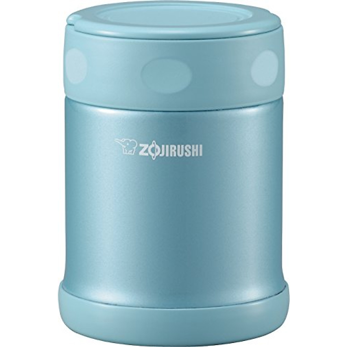 Zojirushi Stainless Steel Food Jar, 11.8-Ounce, Aqua Blue