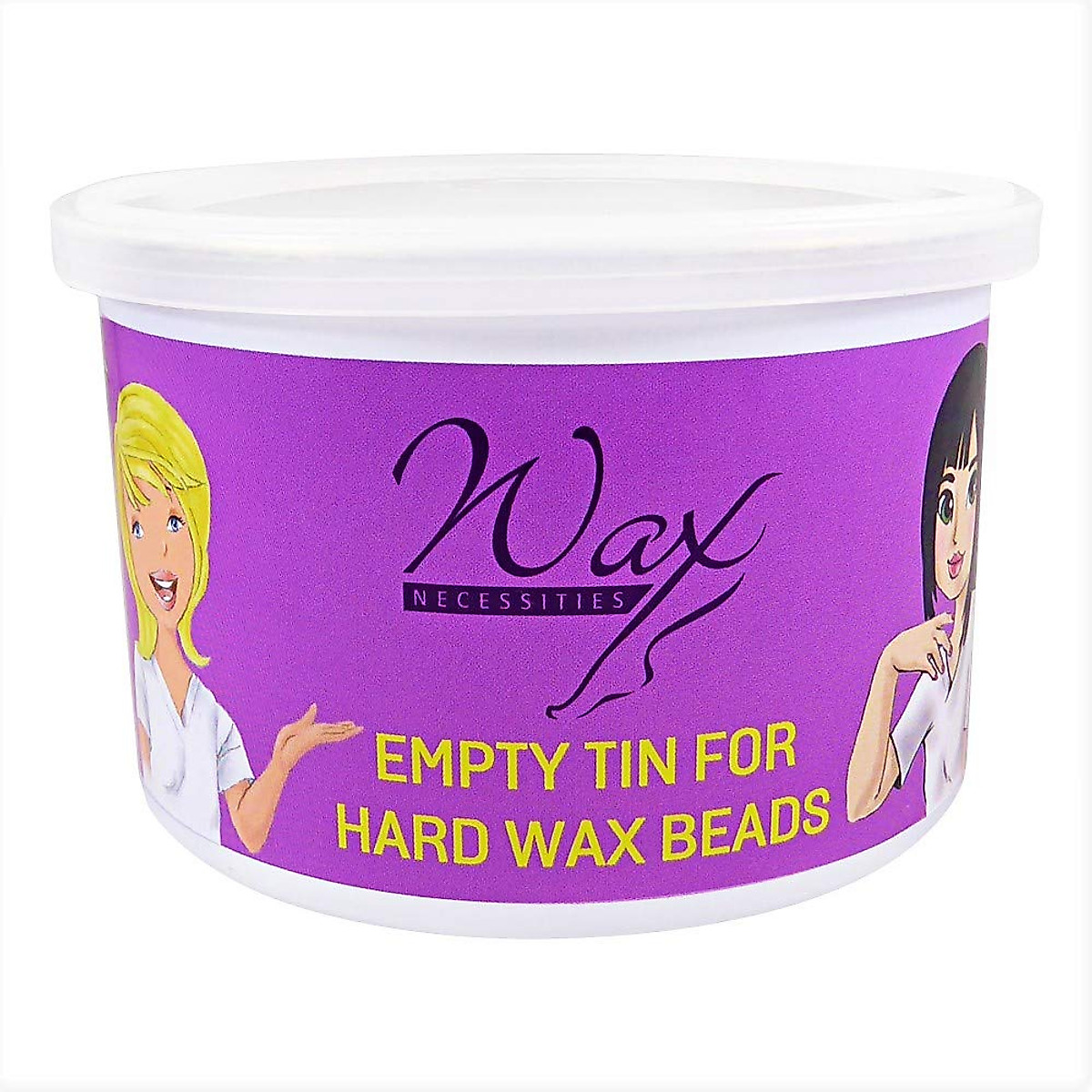 Wax Necessities Empty Refill Wax Can for Wax Beads 14.1 Ounces 3 Pack