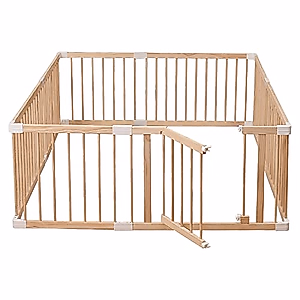 HARPPA Baby Gate Playpen Baby Fence for Babies and Toddlers Baby Play Yards for Play Area (62*47*24 inch)