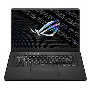 ASUS ROG Zephyrus G15 Ultra Slim Gaming Laptop, 15.6” 165Hz QHD Display, GeForce RTX 3080, AMD Ryzen 9 5900HS, 16GB DDR4, 1TB PCIe NVMe SSD, Wi-Fi 6, Windows 10, Eclipse Gray, GA503QS-BS96Q