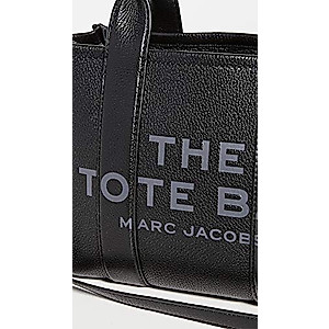 Marc Jacobs Women's The Leather Mini Tote Bag, Black, One Size