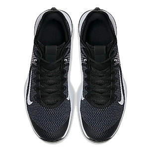 Nike Men's Basketball Shoes, Multicoloured Black White Iron Grey Pure Platinum 001, 9.5 UK