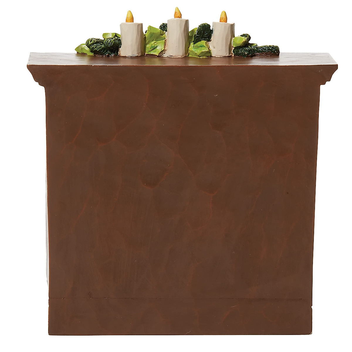 Enesco Jim Shore Peanuts Snoopy and Woodstock Fireplace Figurine, 4.53 Inch, Multicolor