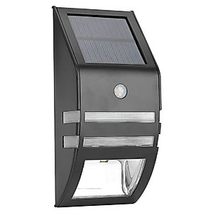Solar Wall Light, LEDs Light Source Energy Saving Solar Powered Light Heatproof Solar Power Motion Sensor Lamp for Illumination in Outdoor Courtyard (3)
