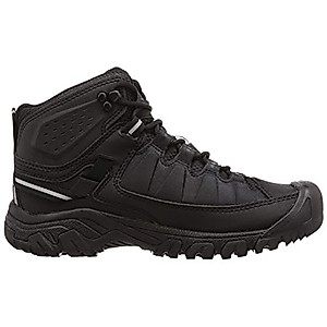 KEEN mens Targhee Exp Mid Wp Hiking Boot, Black, 8.5 US