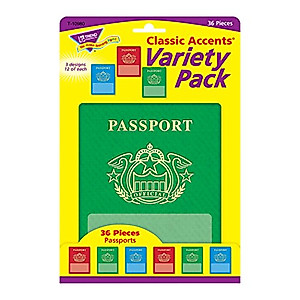 Passports Classic Accents (Variety Pack of 36)