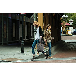 Travelon Anti-Theft Heritage Tote Bag, Pewter, One Size