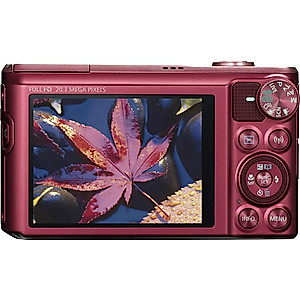 Canon PowerShot SX720 HS 20.3 MP Wi-Fi Digital Camera with 40x Optical Zoom & HD 1080p Video (Red) 11 Piece Value Bundle