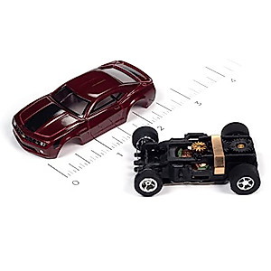 Auto World Xtraction 2010 Chevrolet Camaro (Garnet Red) HO Scale Slot Car
