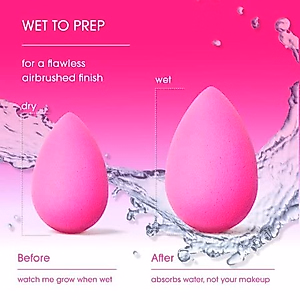 BEAUTYBLENDER Nude Makeup Sponge for a Flawless Natural Look, Perfect with Foundations, Powders & Creams