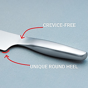 HAST 8 Inch Chef Knife, Ultra Sharp, Japanese Kitchen Knife, Carbon Stainless Steel, Lightweight, Ergonomic & Award-Winning Japanese Knife, Professional stainless steel knife