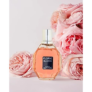 META-BOSEM Floral Bloom, Women Perfume Eau de Parfum Natural Spray Fragrance - Fresh Floral Scent - Flowery Vanilla Notes - Holiday Gift - for All Day Use - a Classic Bottle, 3.4 Fluid Ounce/100Ml