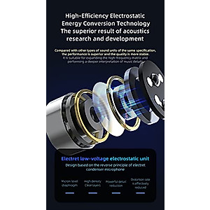 KZ ZEX Earbuds 1 electrostatic + 1 Dynamic Earphone in Ear Monitor Headphone with Detachable Cables Suitable for Audio Engineer, Musician (Rose Gold, Without Mic)