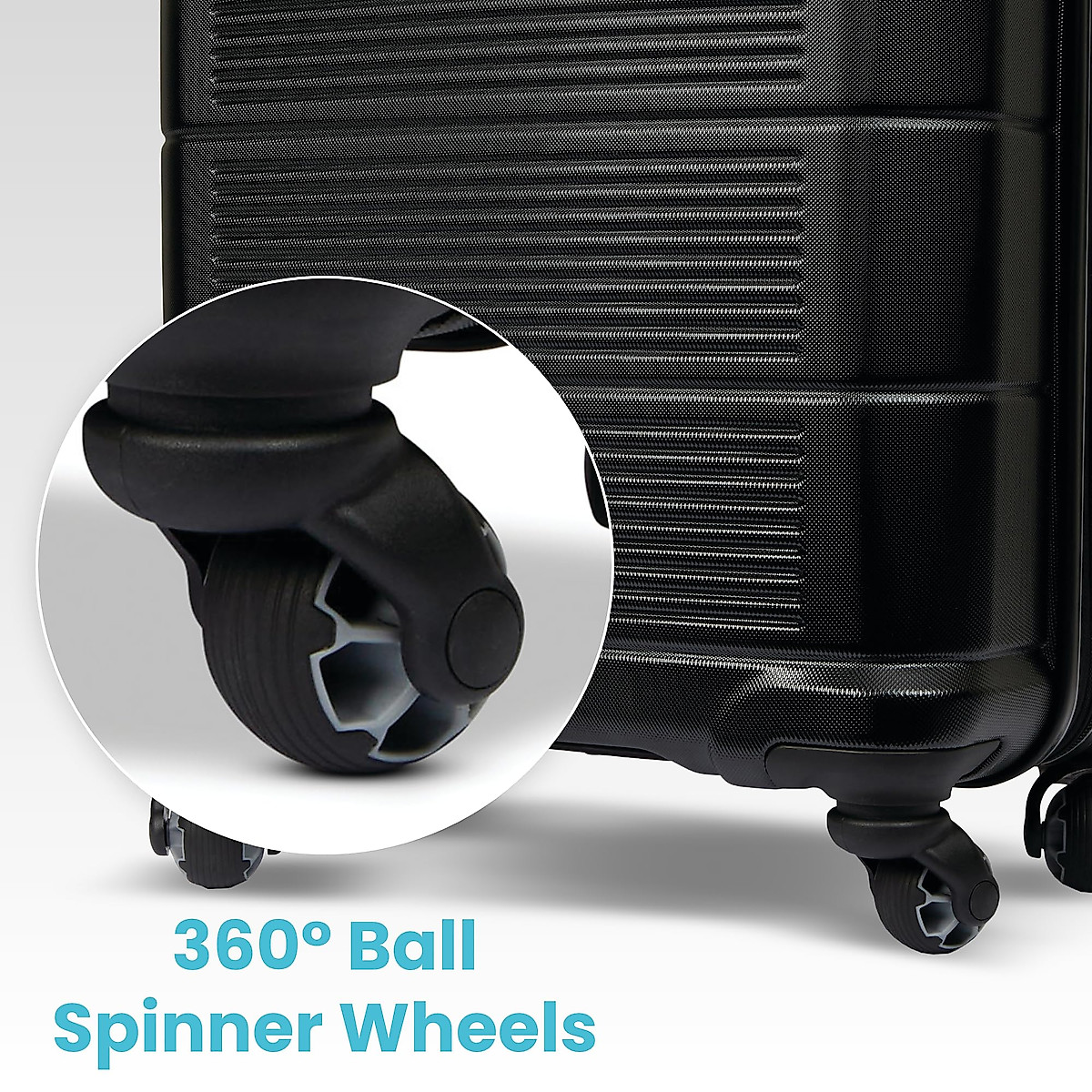 American Tourister Stratum 2.0 Expandable Hardside Luggage with Spinner Wheels, Carry-On, Jade Green