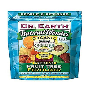 Dr. Earth 708P Organic 9 Fruit Tree Fertilizer In Poly Bag, 4-Pound
