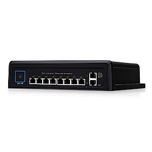 Ubiquiti Networks UniFi Industrial Switch, 10-Port Durable Switch with High-Power 802.3bt PoE++ (USW-Industrial)