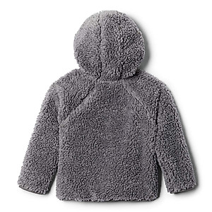 Columbia Toddler Boys Foxy Baby Sherpa Full Zip, City Grey/Columbia Grey, 3T